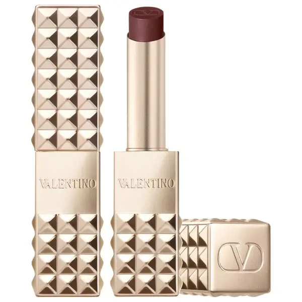 Valentino Garavani Spike Buttery Matte Lipstick - Dramatic Brown