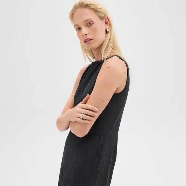Theory Relaxed Sleeveless Wide-leg Jumpsuit