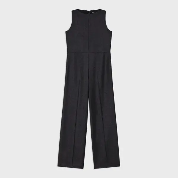 Theory Relaxed Sleeveless Wide-leg Jumpsuit