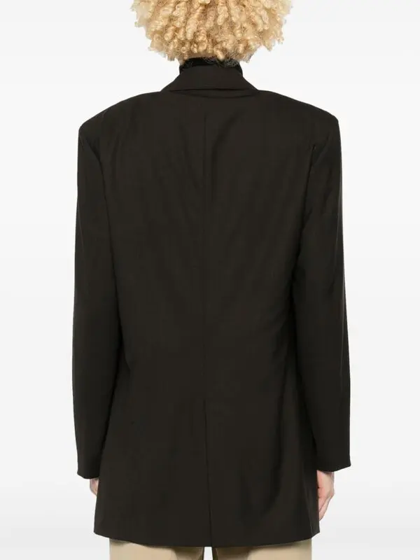 Fabiana Filippi Double-breasted Blazer - Brown