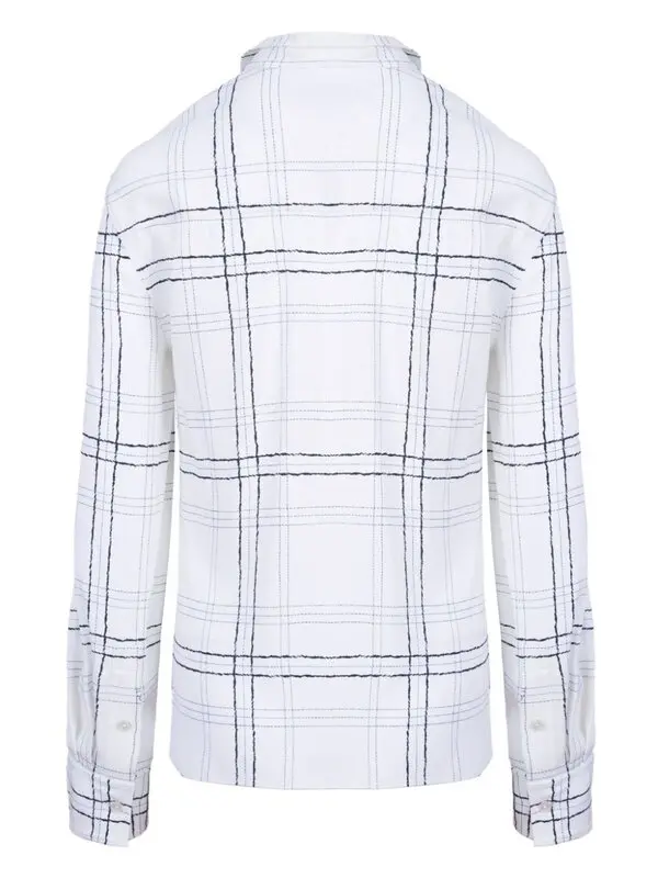 Ports 1961 Checked Tie-strap Shirt