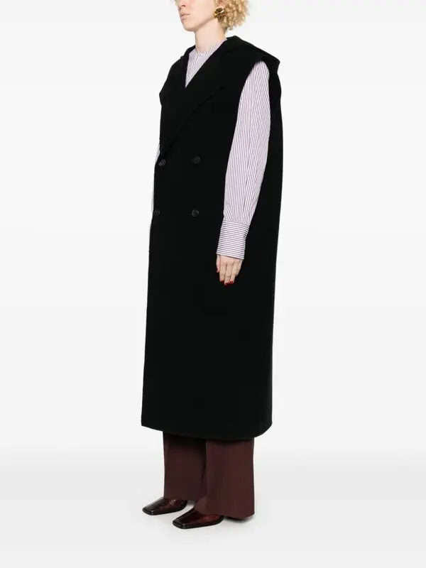 Fabiana Filippi Double-breasted Virgin Wool Gilet