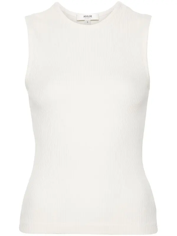 AGOLDE Binx Tank Top - White