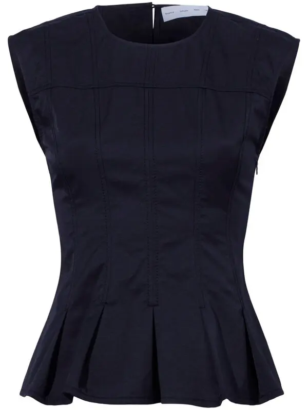Proenza Schouler White Label Felix Top - Black