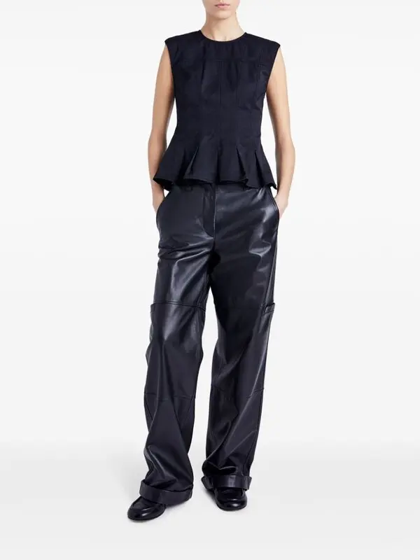 Proenza Schouler White Label Felix Top - Black