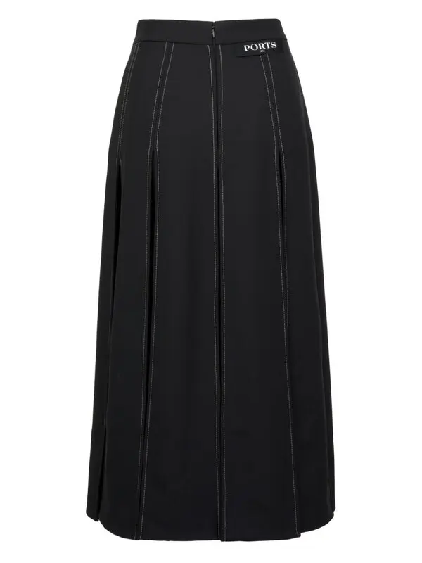 Ports 1961 Cut-out Midi Skirt