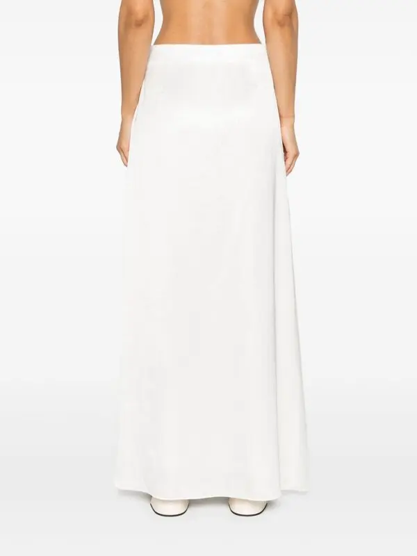 Peserico Satin Maxi Skirt