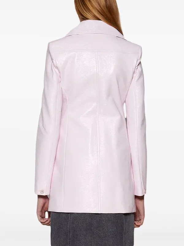 COURREGES Heritage Vinyl Faux Leather Coat