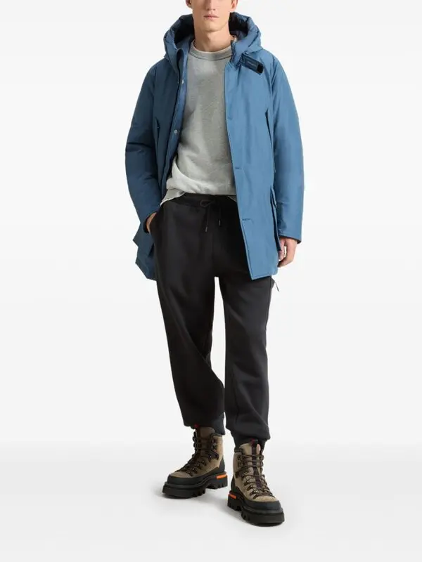 Woolrich Arctic Parka Coat - Blue | Editorialist