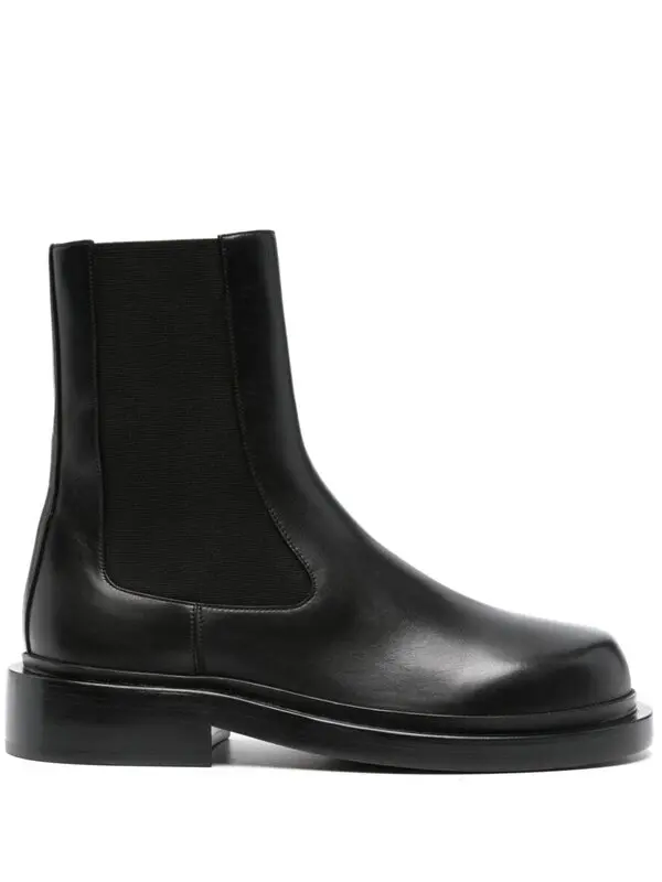 JIL SANDER Leather Chelsea Boots