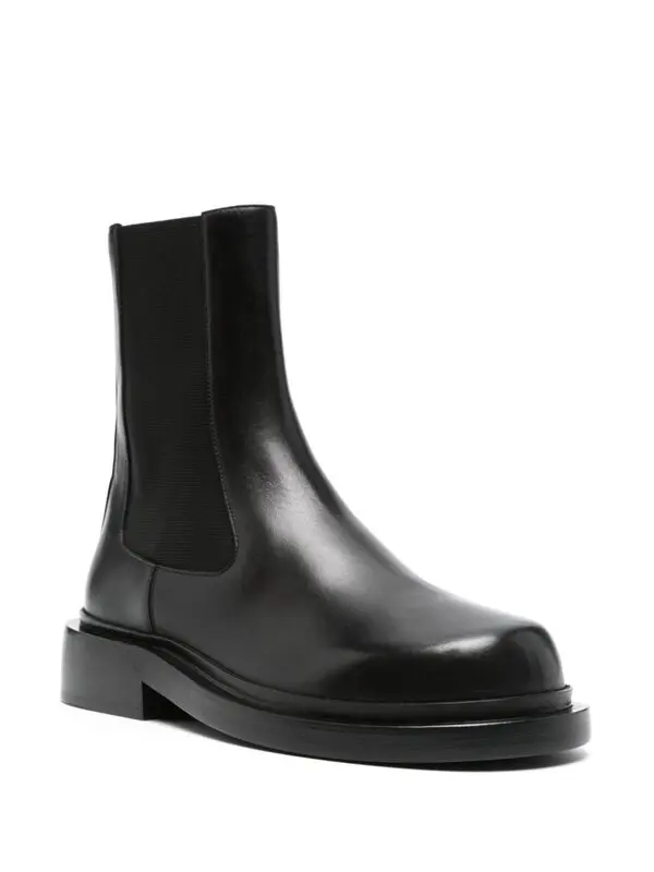 JIL SANDER Leather Chelsea Boots