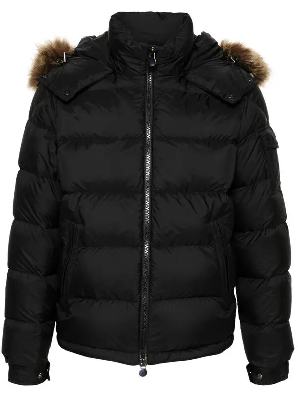 Moncler Maya Hooded Jacket - Black