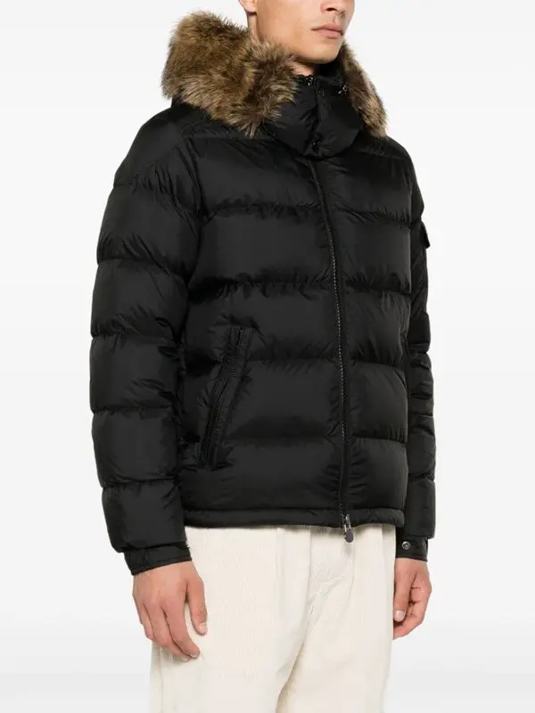 Moncler Maya Hooded Jacket - Black