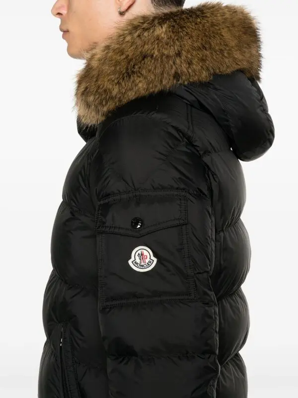 Moncler Maya Hooded Jacket - Black