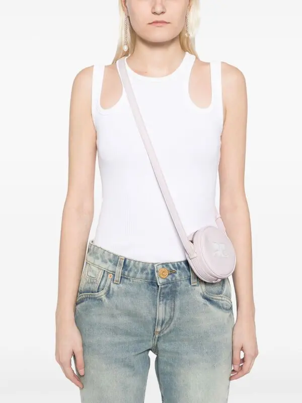 COURREGES Re-edition Circle Cross Body Bag - Pink