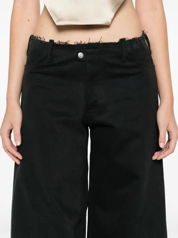SINEAD O'DWYER Fold Wide Leg Jeans