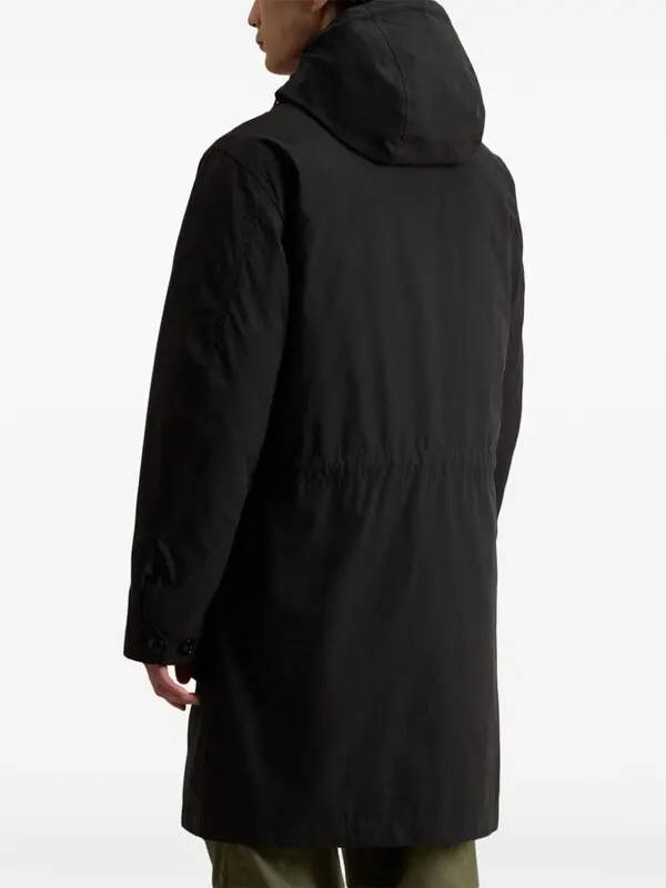 Woolrich Peach Parka Coat - Black
