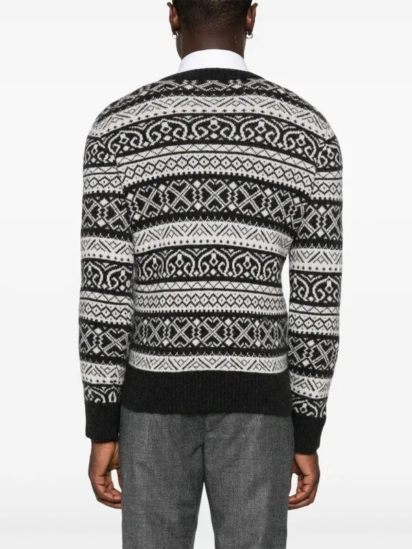 Eleventy Fair Isle-intarsia Sweater