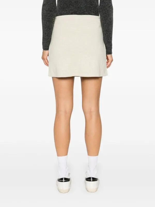 MARANT ETOILE Amaline Mini Skirt - Grey