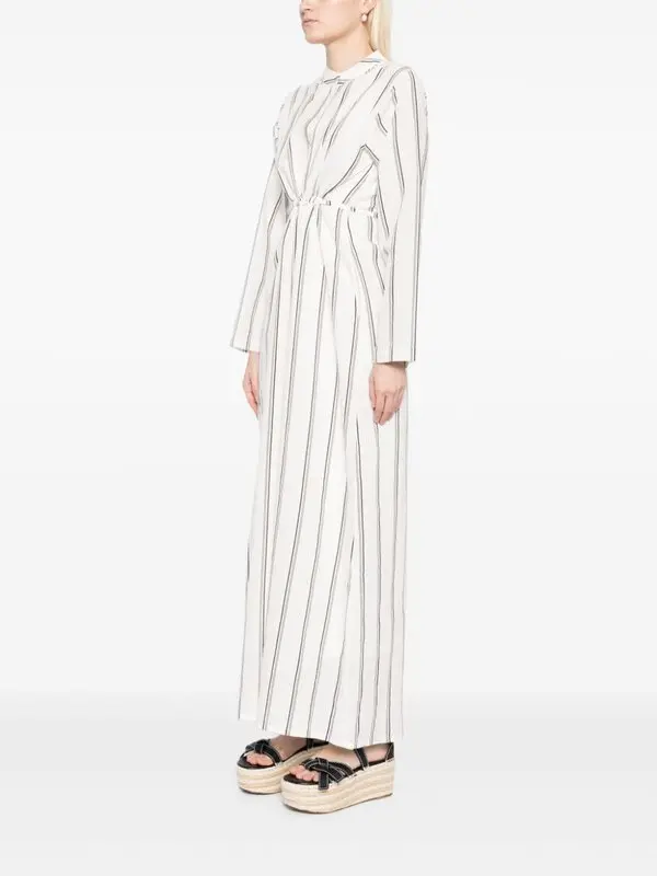 BAMBAH Striped Tie-string Dress