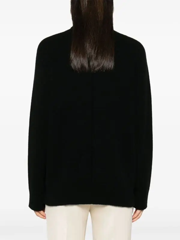 THE ROW Hepny Cashmere Sweater - Black