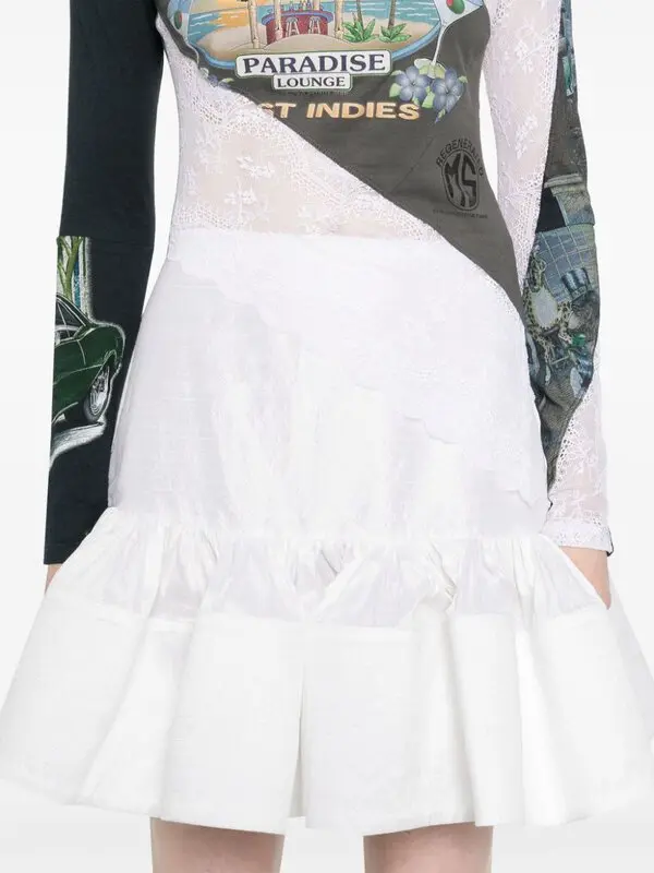 MARQUES' ALMEIDA Silk Mini Skirt