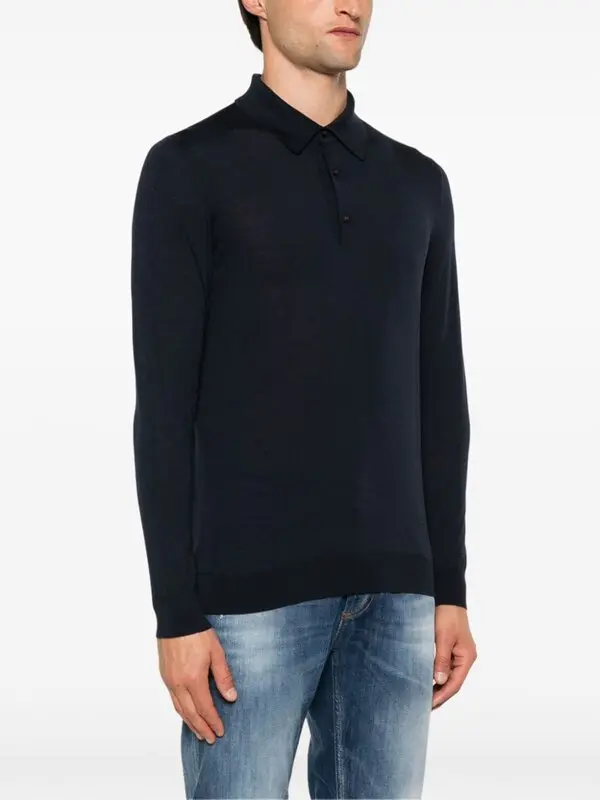 Kiton Fine-knit Polo Shirt