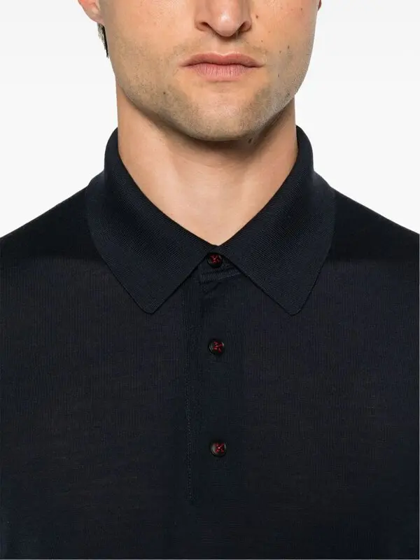 Kiton Fine-knit Polo Shirt