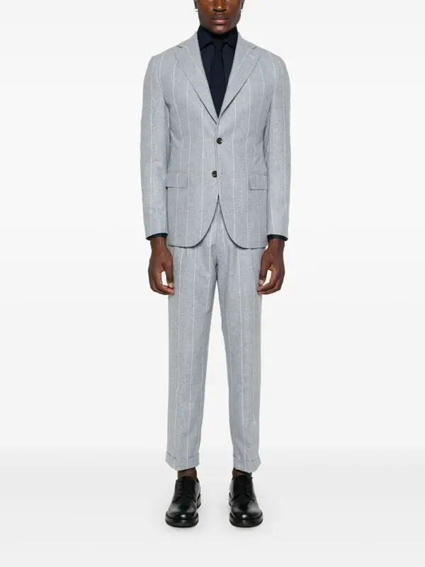 Eleventy Striped Suit