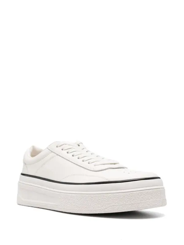JIL SANDER Leather Sneakers