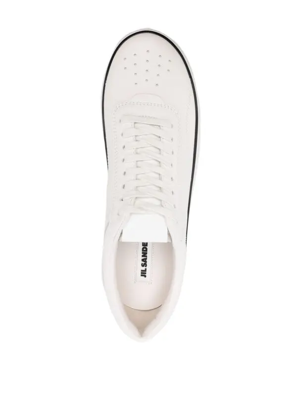 JIL SANDER Leather Sneakers