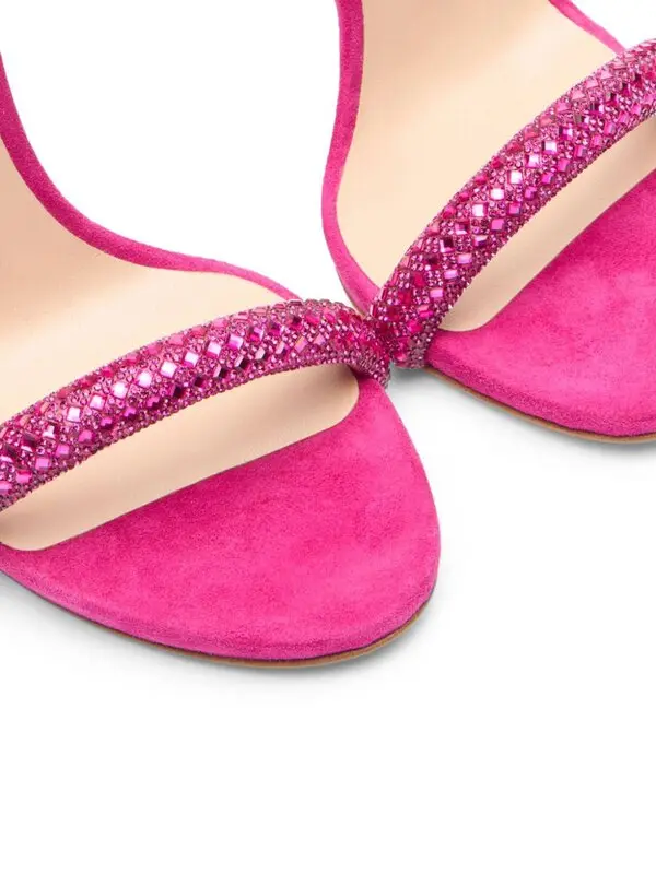 Casadei 120mm Blade Stratosphere Sandals - Pink