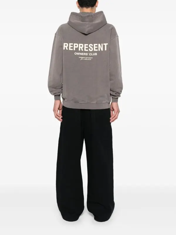 REPRESENT Owners' Club Hoodie - Grey