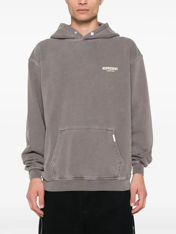 REPRESENT Owners' Club Hoodie - Grey