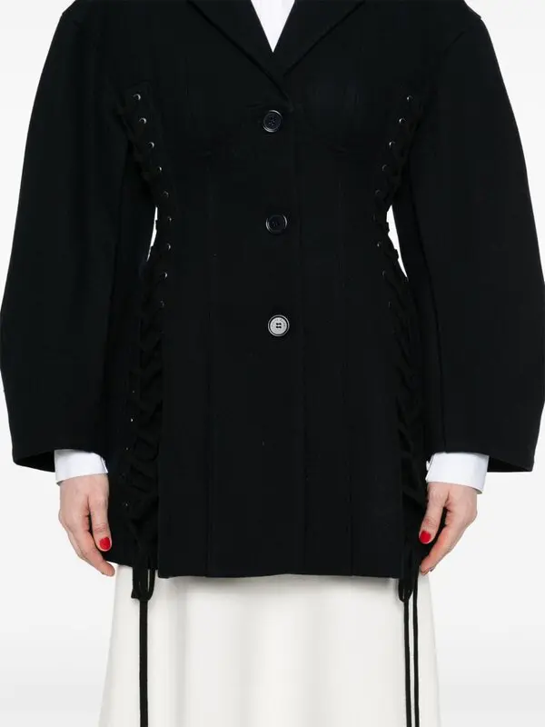 Simone Rocha Criss-cross Straps Jacket