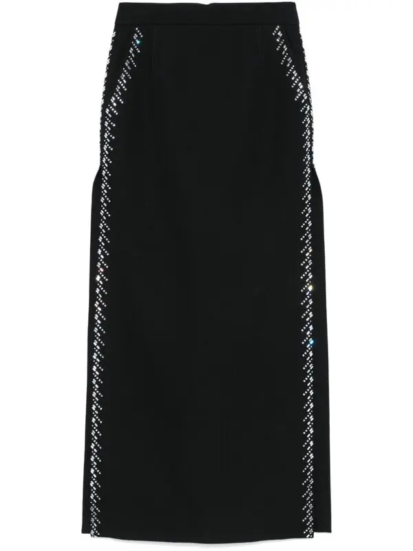 Rabanne Rhinestone-embellished Maxi Skirt