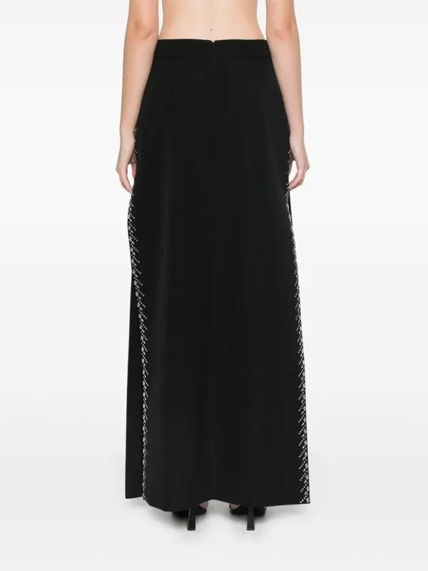 Rabanne Rhinestone-embellished Maxi Skirt