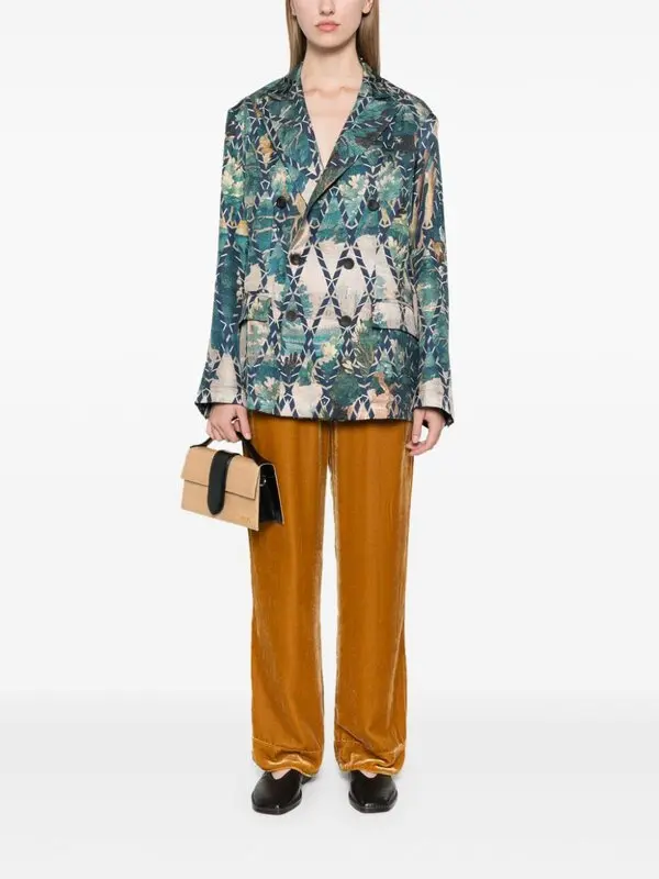 PIERRE-LOUIS MASCIA Double-breasted Jacket - Neutrals