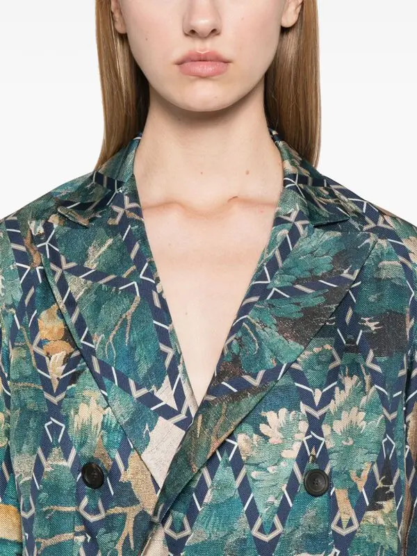 PIERRE-LOUIS MASCIA Double-breasted Jacket - Neutrals