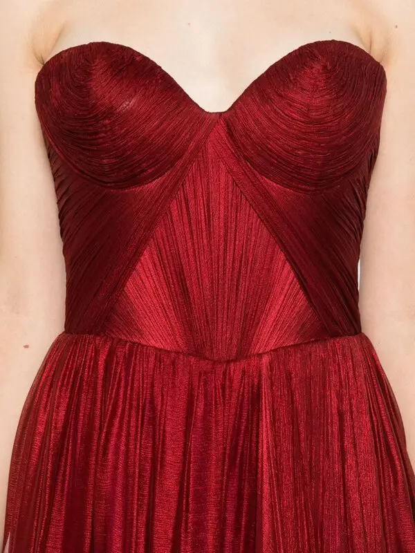IRIS SERBAN Ilia Gown - Red