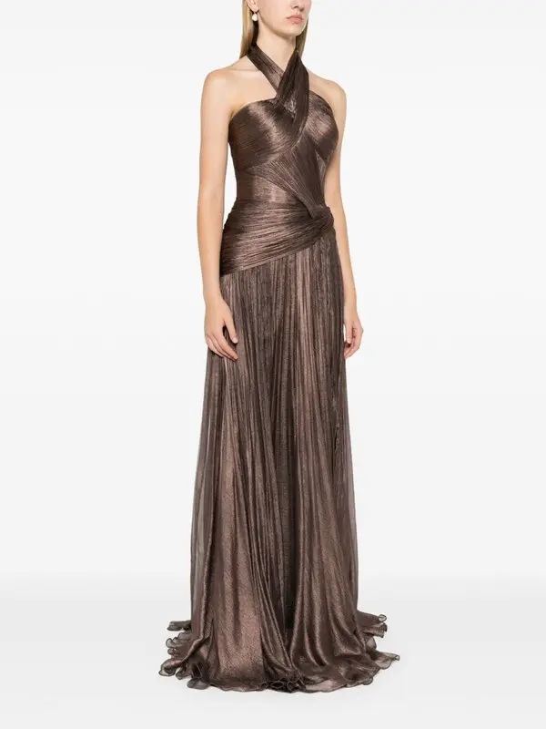 IRIS SERBAN Floris Maxi Dress