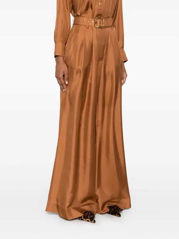 Zimmermann Illustration Double Tuck Trousers