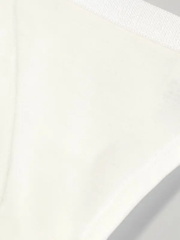 CDLP Set Of Three Stretch-tencel Lyocell Thongs