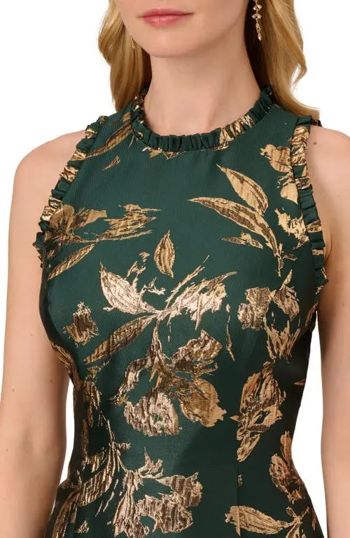 tan midi dress Badgley Mischka Tweed Twofer Sheath Dress Dress