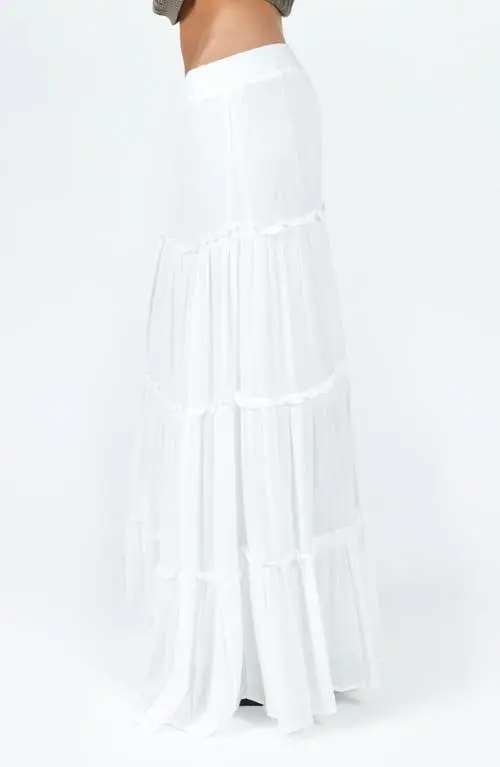 Princess Polly Miriah Tiered Maxi Skirt