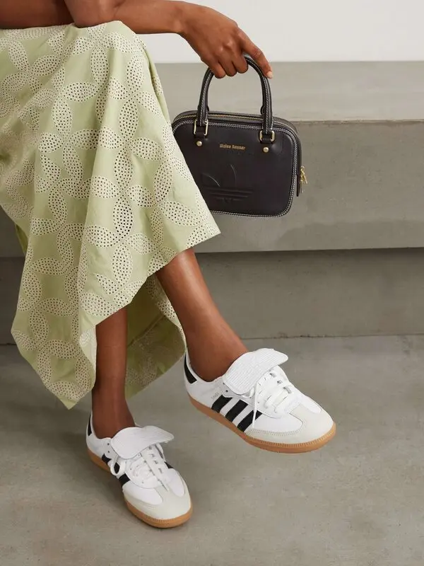adidas gazelle silver green womens Adidas Grand Court Lo | Women's | (Metallic Stripe) Crystal White/Cyber  Metallic/Gum main image 1