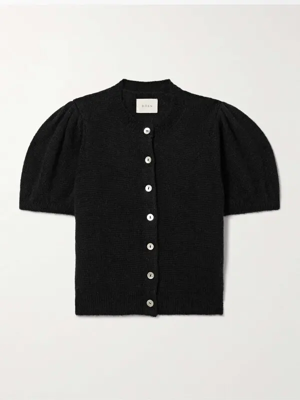 DÔEN Anisa Knitted Cardigan - Black