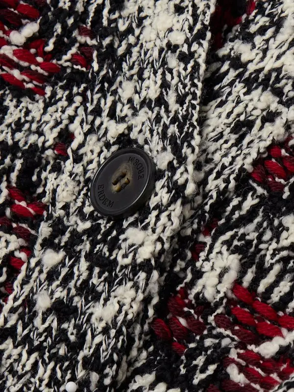 Erdem Oversized Wool-blend Cardigan
