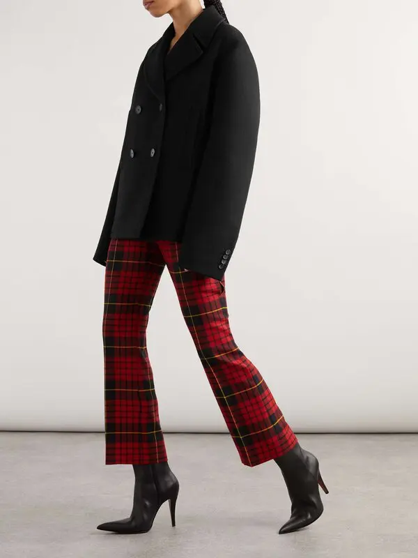 Alexander McQueen Double-breasted Wool And Cashmere-blend Coat