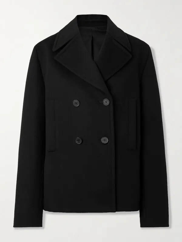 Alexander McQueen Double-breasted Wool And Cashmere-blend Coat